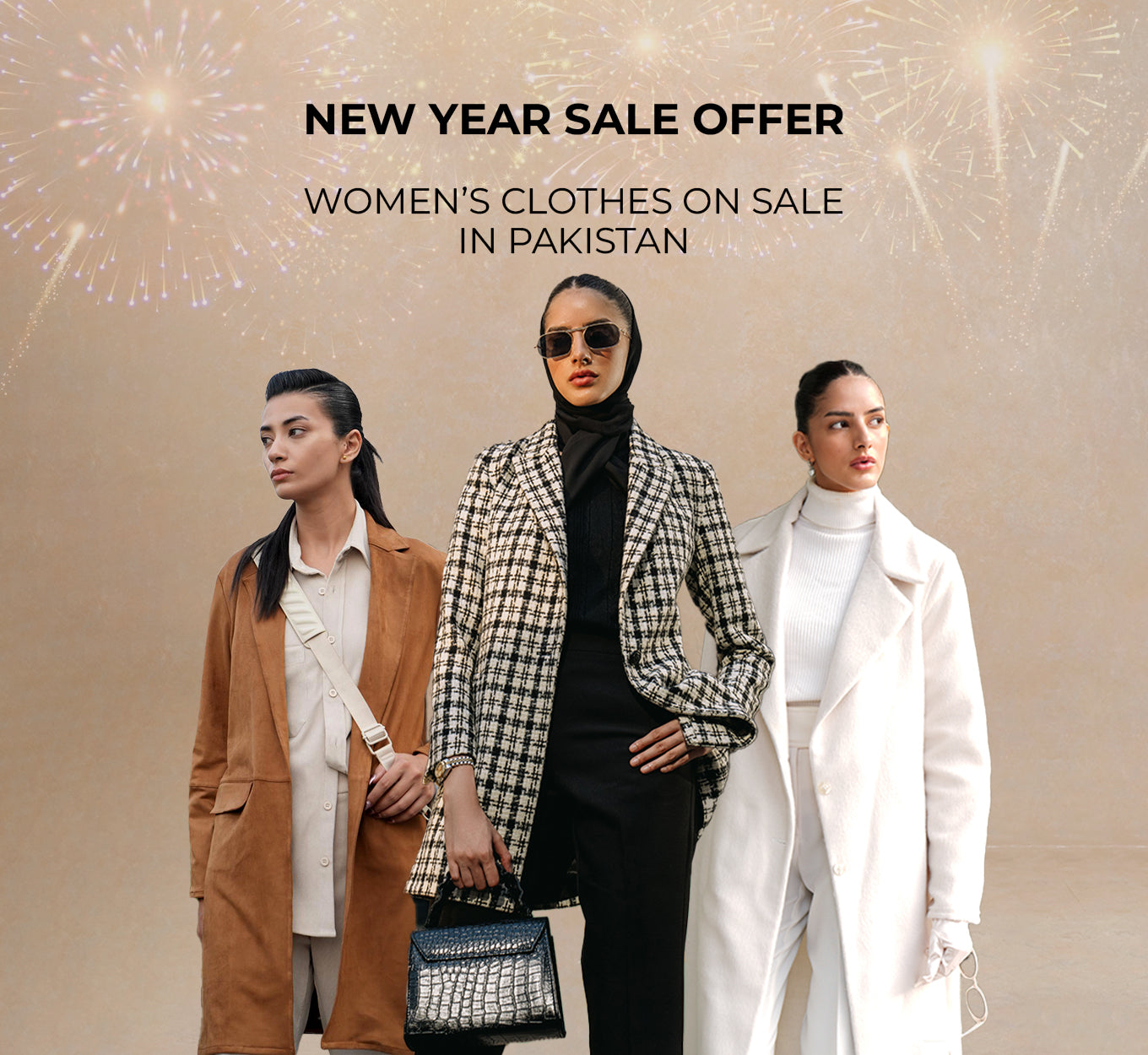 New Year Sale Offer | Women’s Clothes on Sale in Pakistan – BEIGE